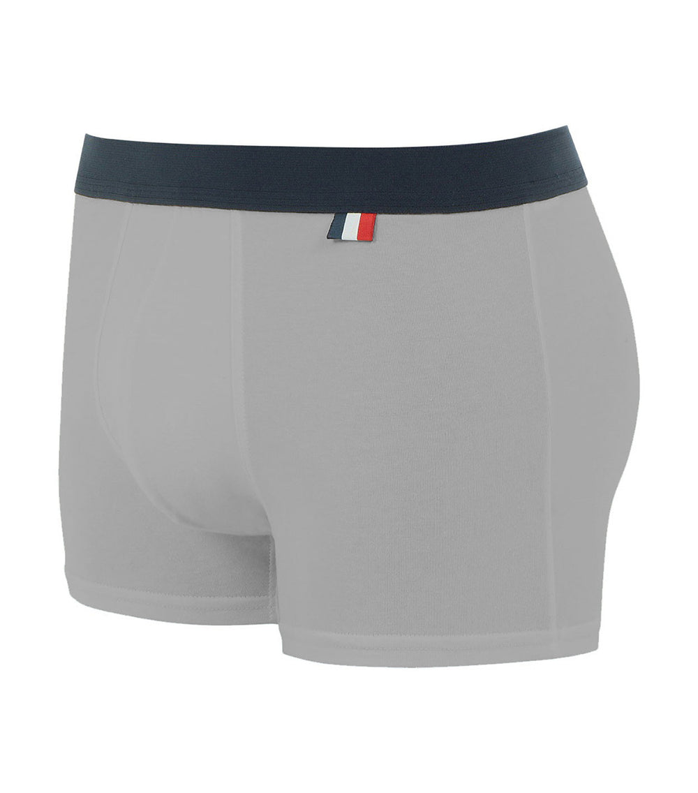 Boxer Homme Gris - Coq Français - Made in France - Cocorico