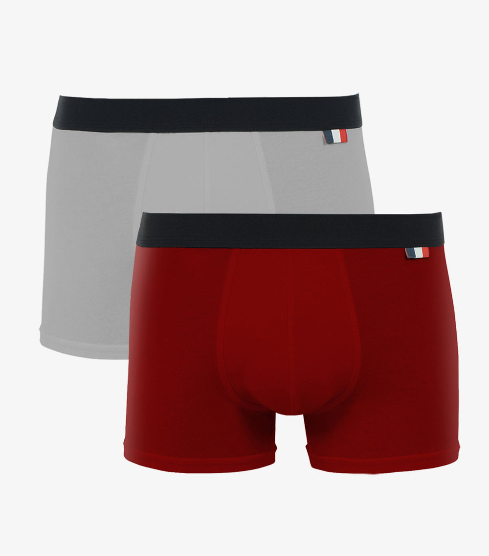 Boxer Homme x2 - Pack Duo - Made in France - Cocorico