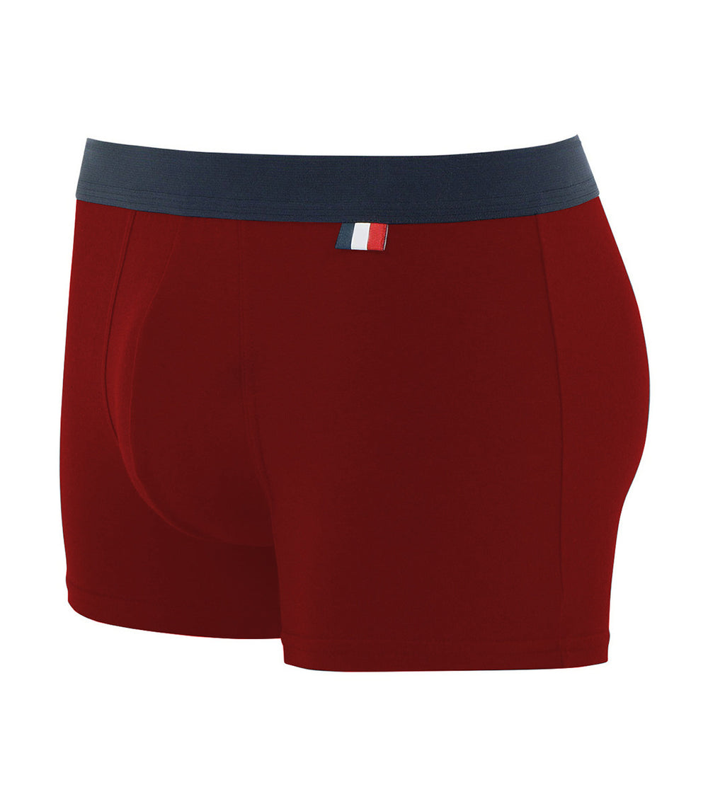 Boxer Homme Rouge - Pack Intemporel - Made in France - Cocorico