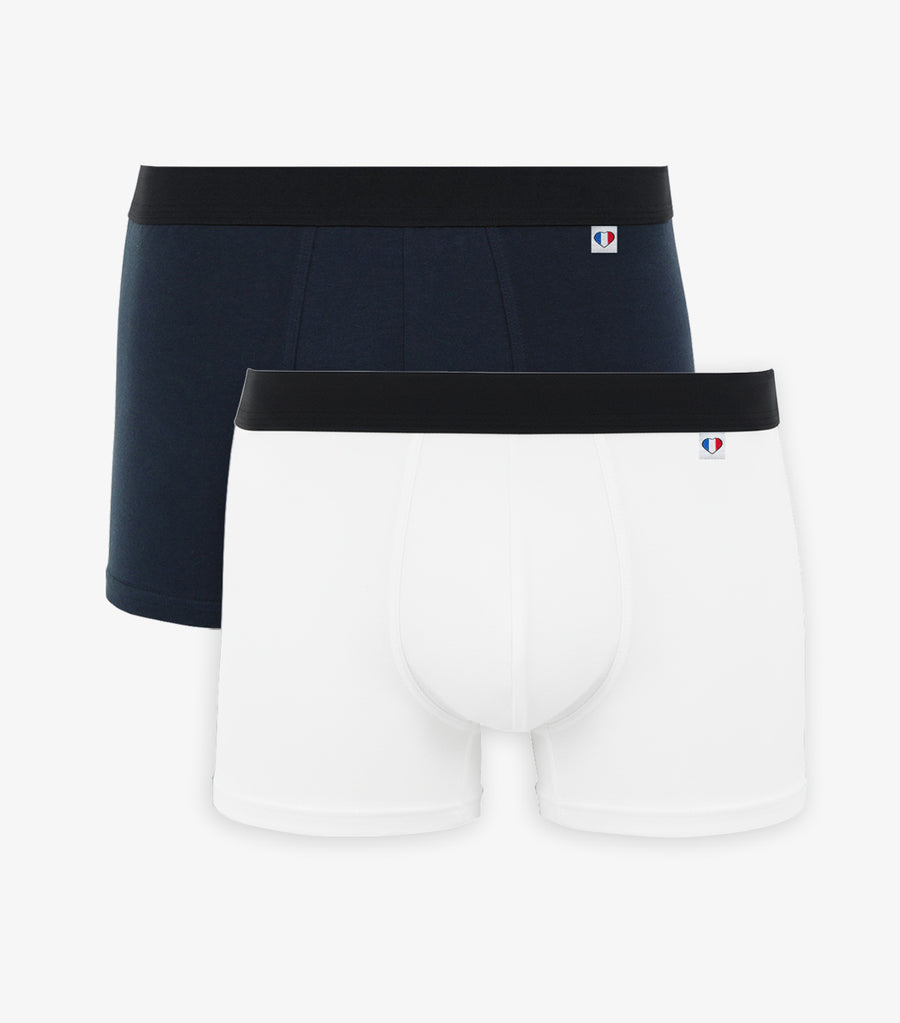Boxer Homme x2 - Pack Duo - Made in France - Cocorico