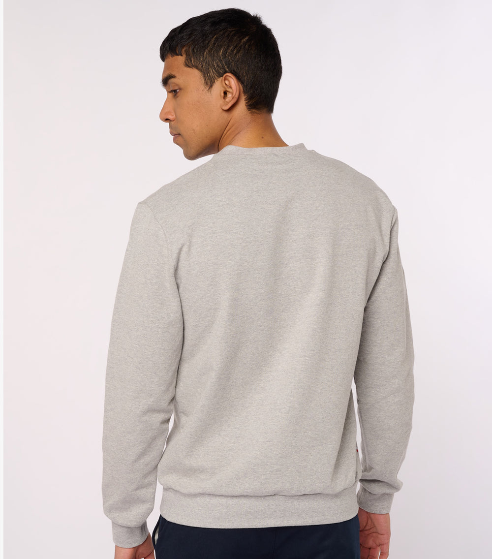 Sweat Homme Gris - Intemporel - Made in France - Cocorico