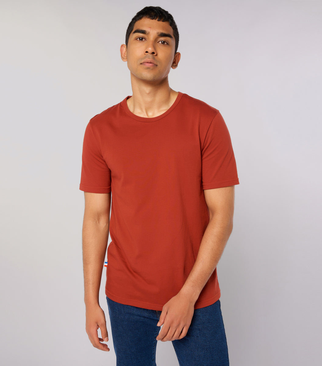 T-shirt Homme Terracotta - L'Intemporel - Made in France - Cocorico